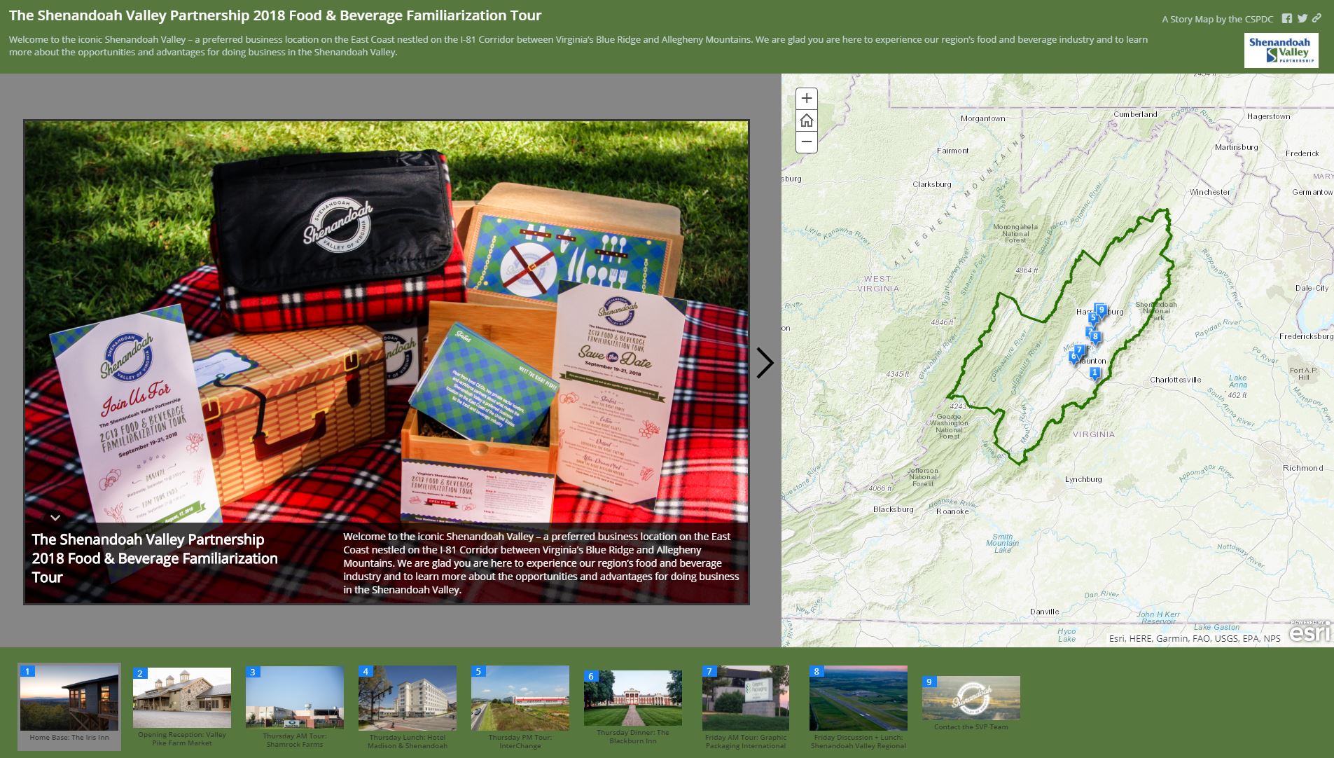 FAM Tour - Shenandoah Valley Partnership